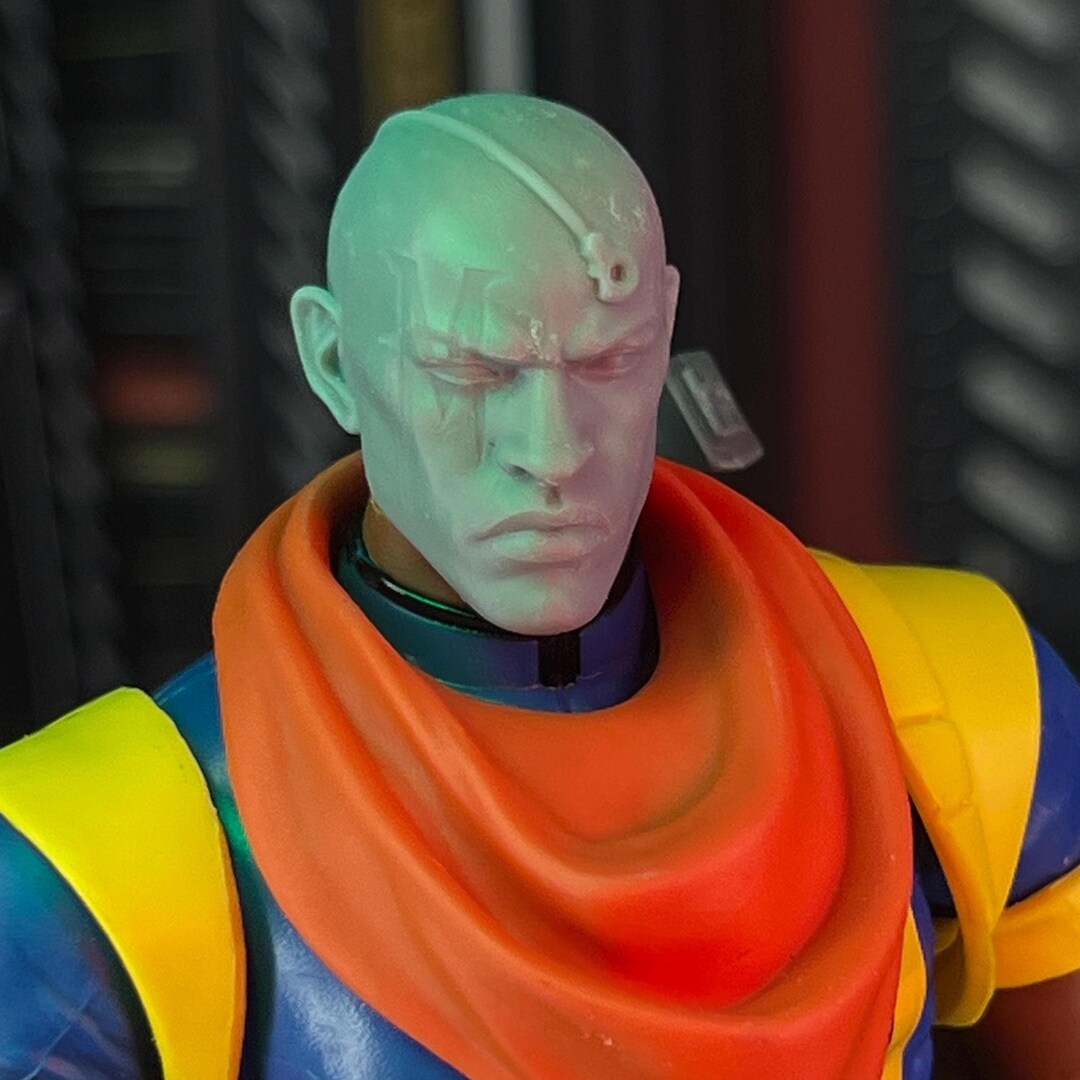 Time Traveling Mutant Hunter XL 1:12 3D Printed Head (unfinished, Made ...