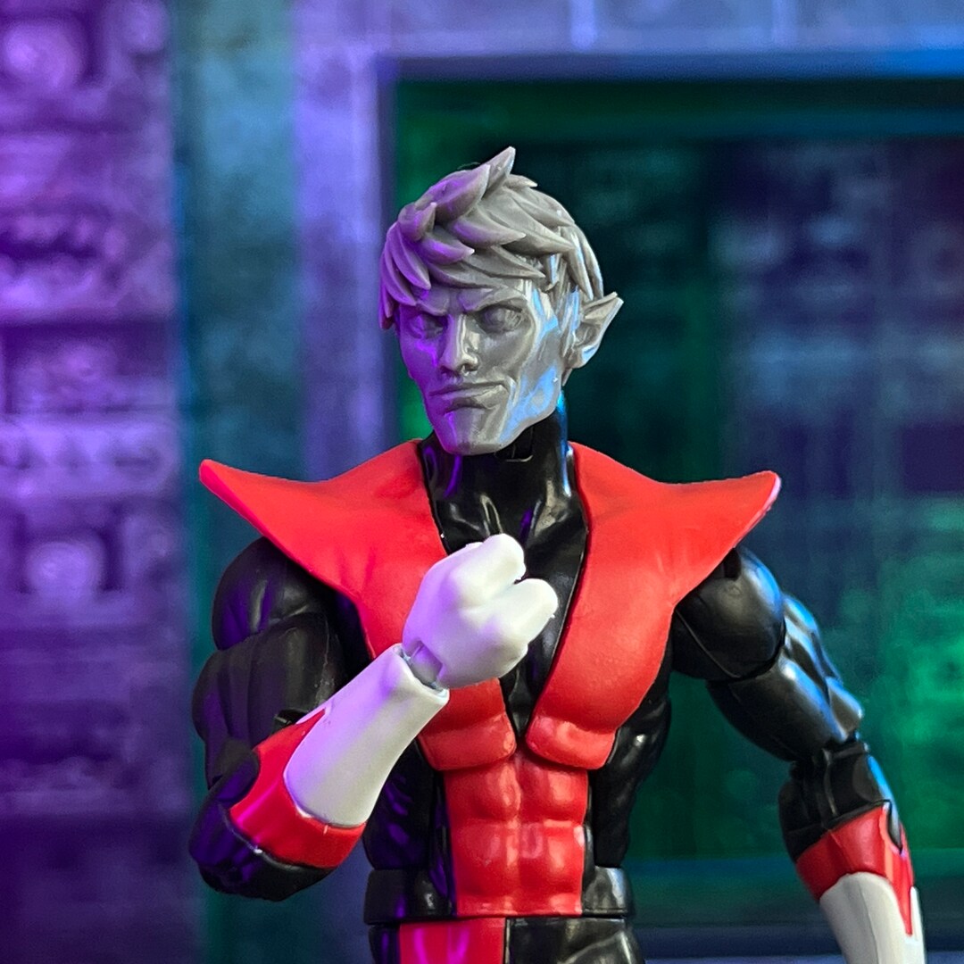 Swashbuckling Mutant Elf -SMIRK- 3D Printed Head Sculpt (unfinished ...