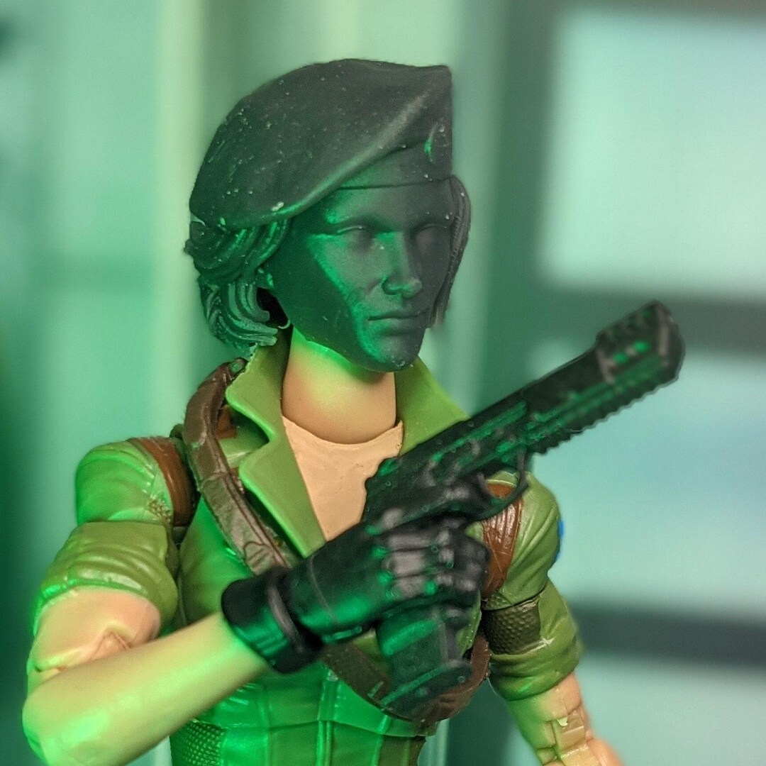 SWAT Zombie Hunter Custom 3D Printed Head Sculpt (unfinished, Made to ...