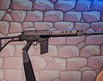 FN FAL Para Tactical Assault Rifle 1:12 Toy Accessory | Etsy