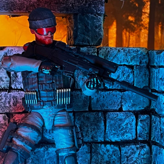 Scar H Suppressed Sniper Rifle Configuration 1:12 Scale Toy - Etsy