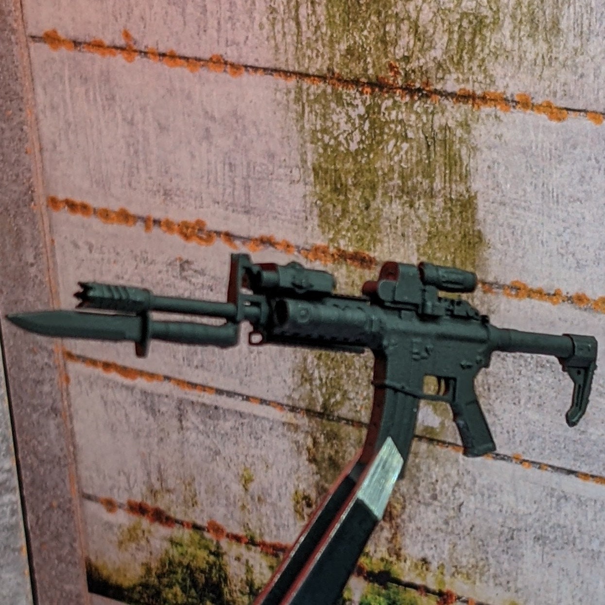 Jupiter's Sword Custom M4/bayonet Assault Rifle 1:12 Toy - Etsy