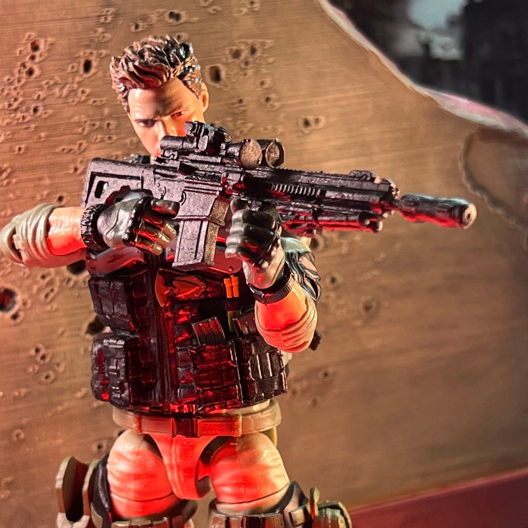 HK G28 SDM Rifle 1:12 or 1/18 Scale Toy Accessory (unfinished, Made to ...