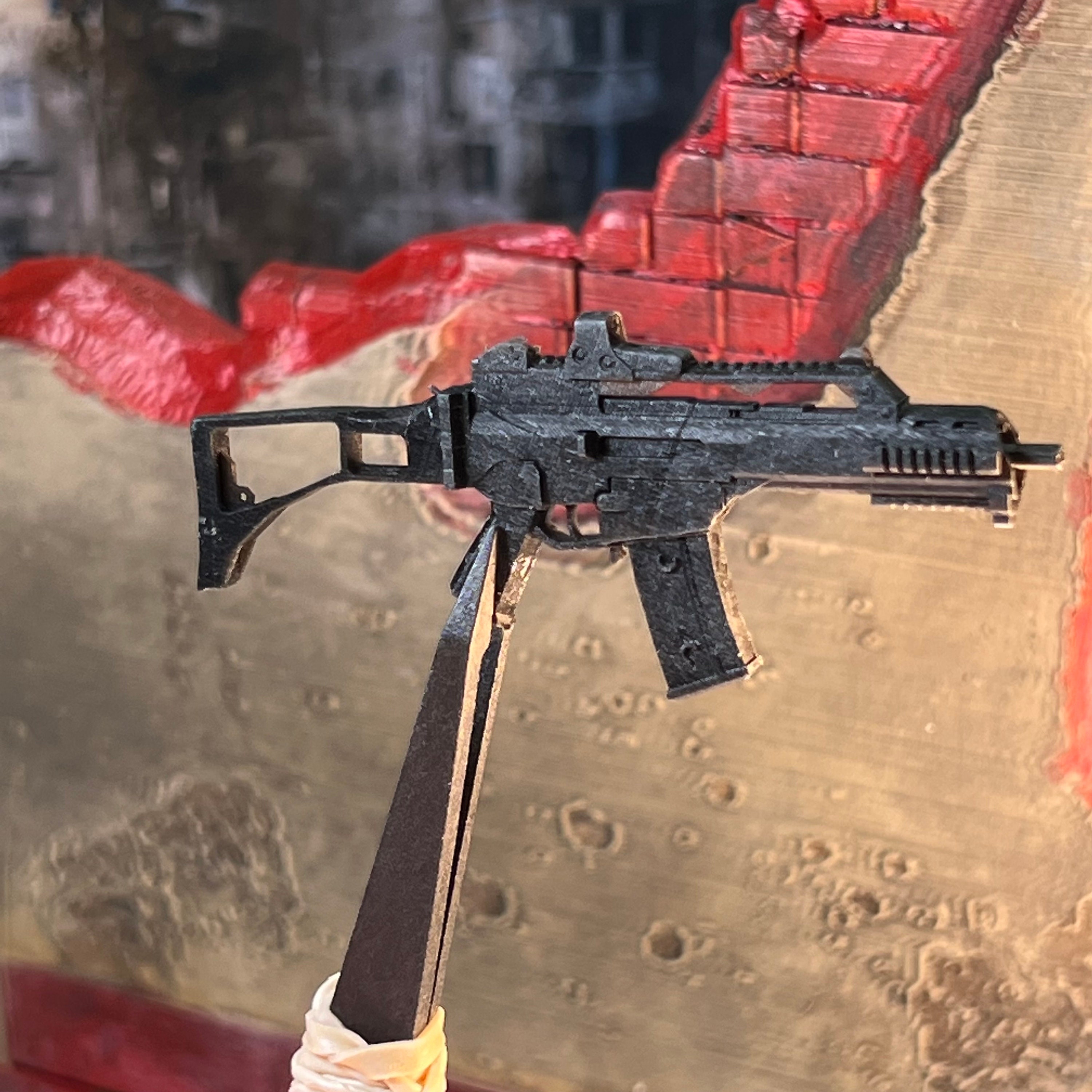 G36c Reflex Assault Rifle 1:12 Scale Toy Accessory - Etsy