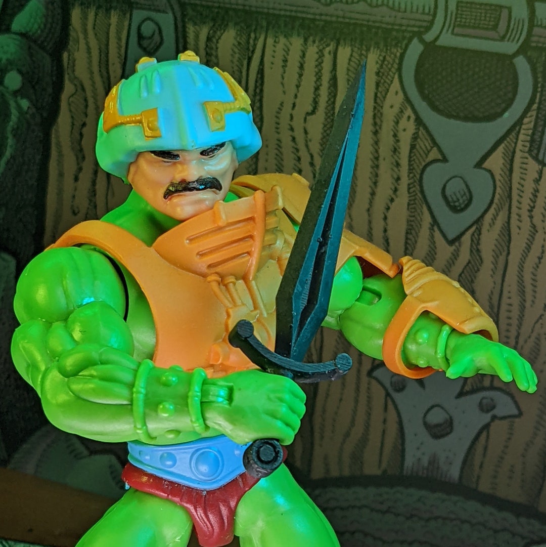 Guardsman Captain Sword MOTU Origins Scale Toy Accessory (unfinished ...