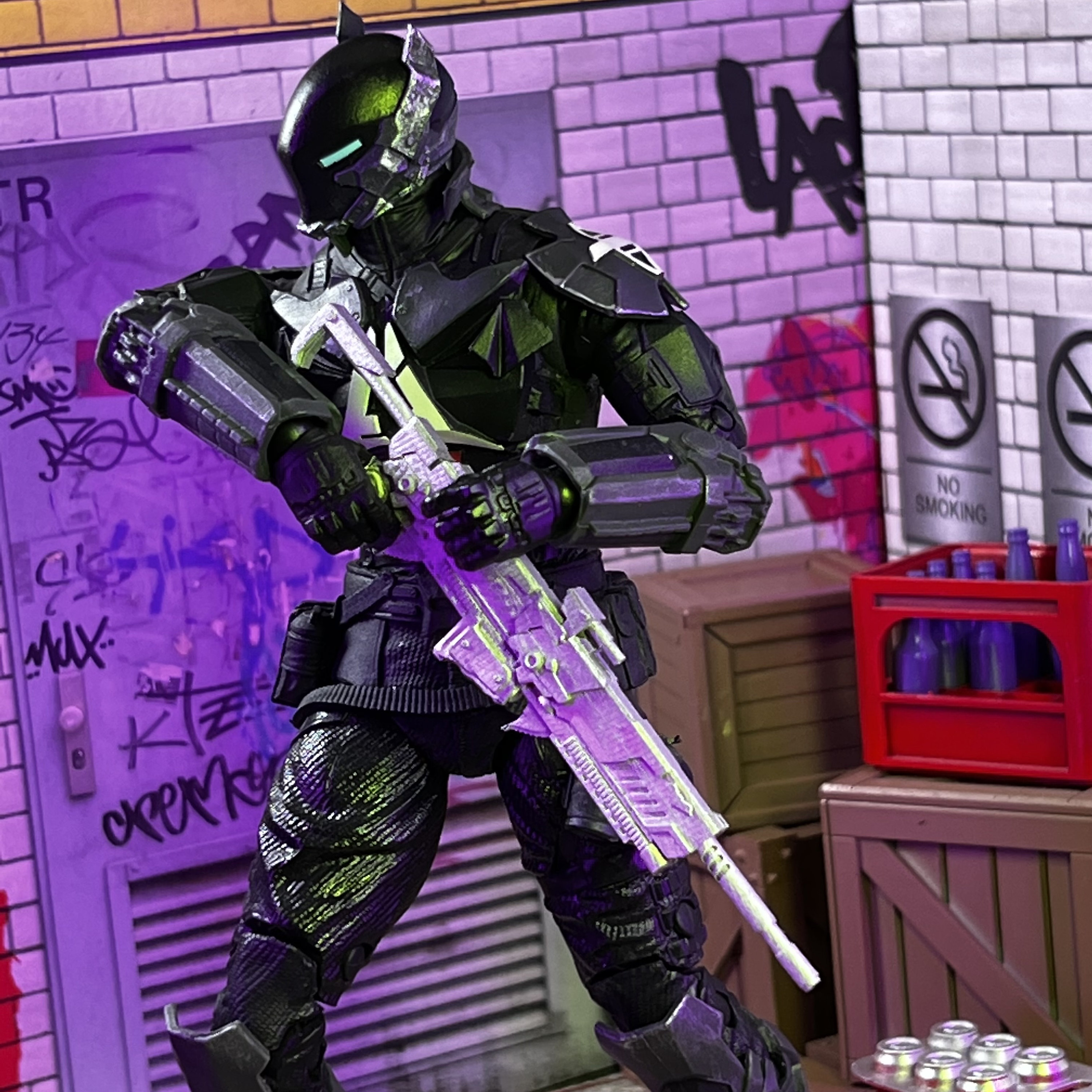 Arkham Knight Vigilante Rifle Folded 1:12 Toy Accessory - Etsy