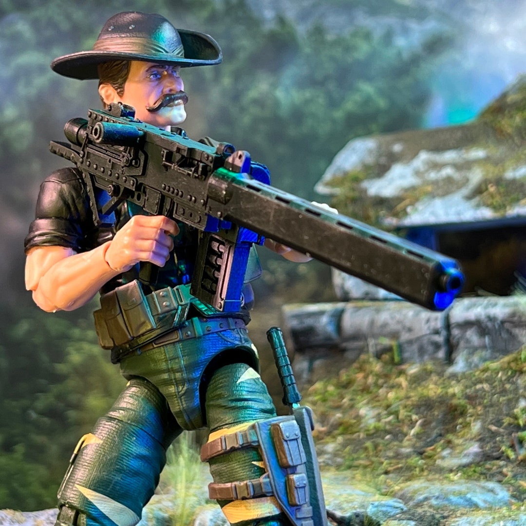 Custom Browning Shoulder Mounted 50 Cal Heavy Machine Gun High Velocity ...