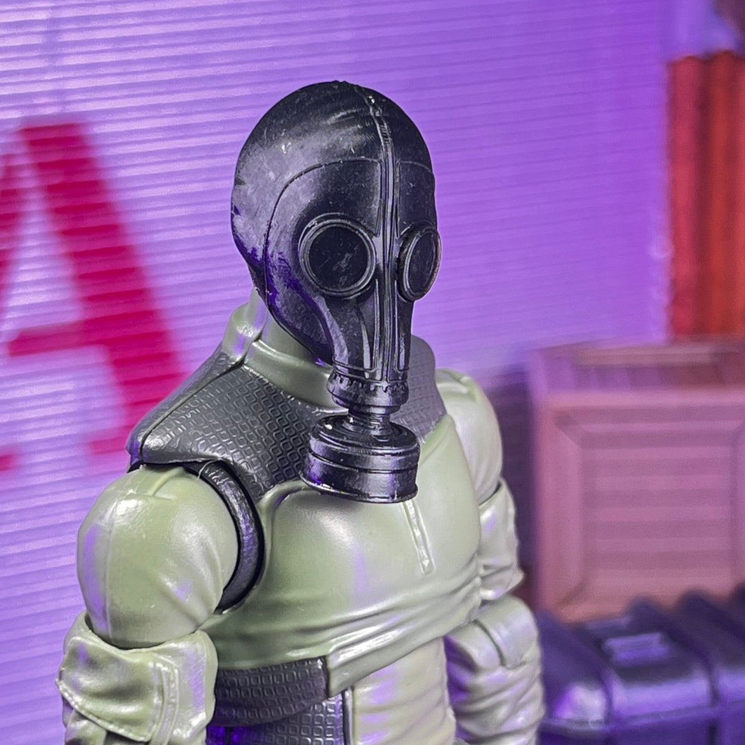 GP5 Elephant Gas Mask Custom 3D Printed Head Sculpt (unfinished, Made ...