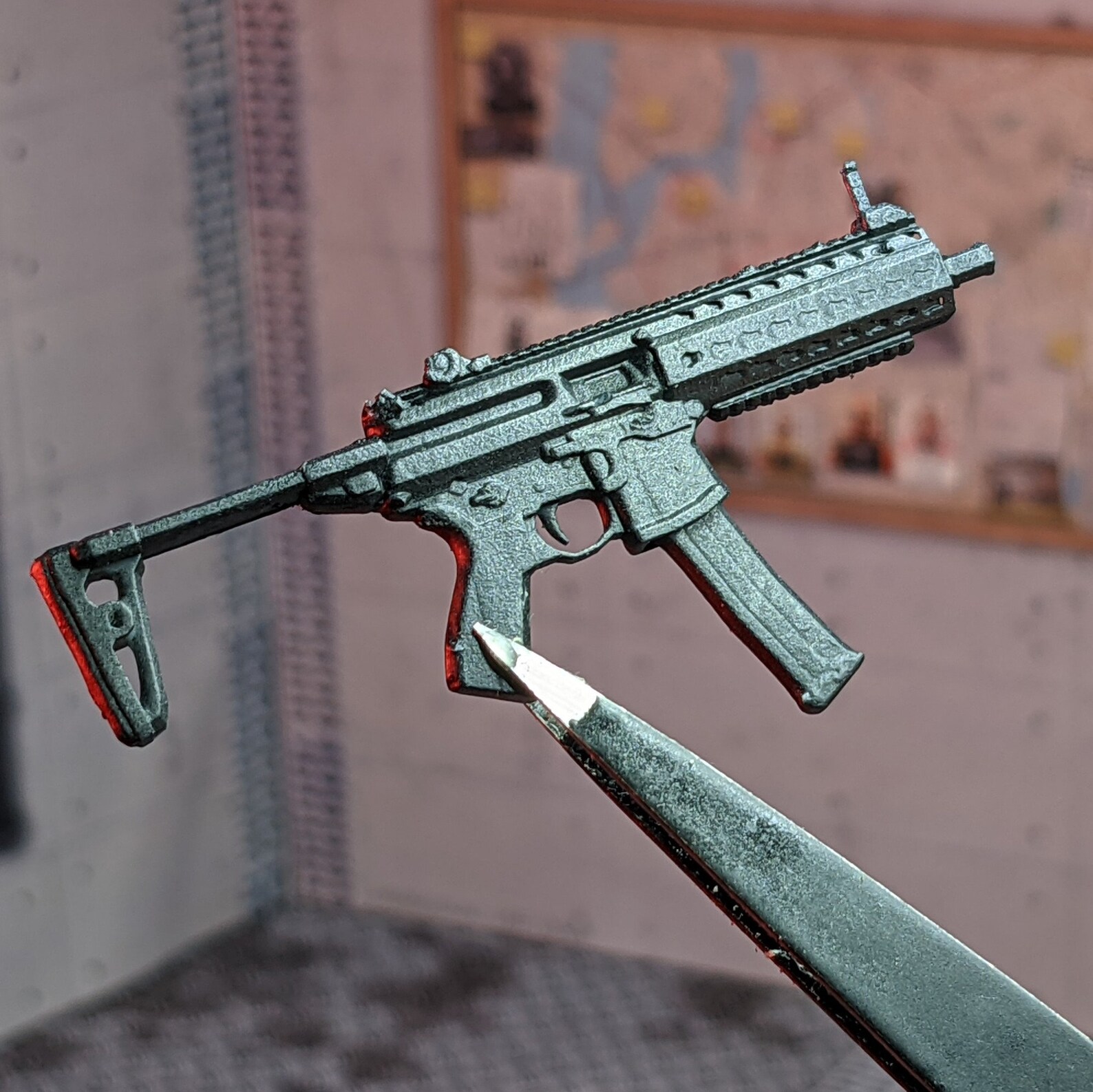 MPX Standard SMG 1:12 Toy Accessory (unfinished) - Etsy
