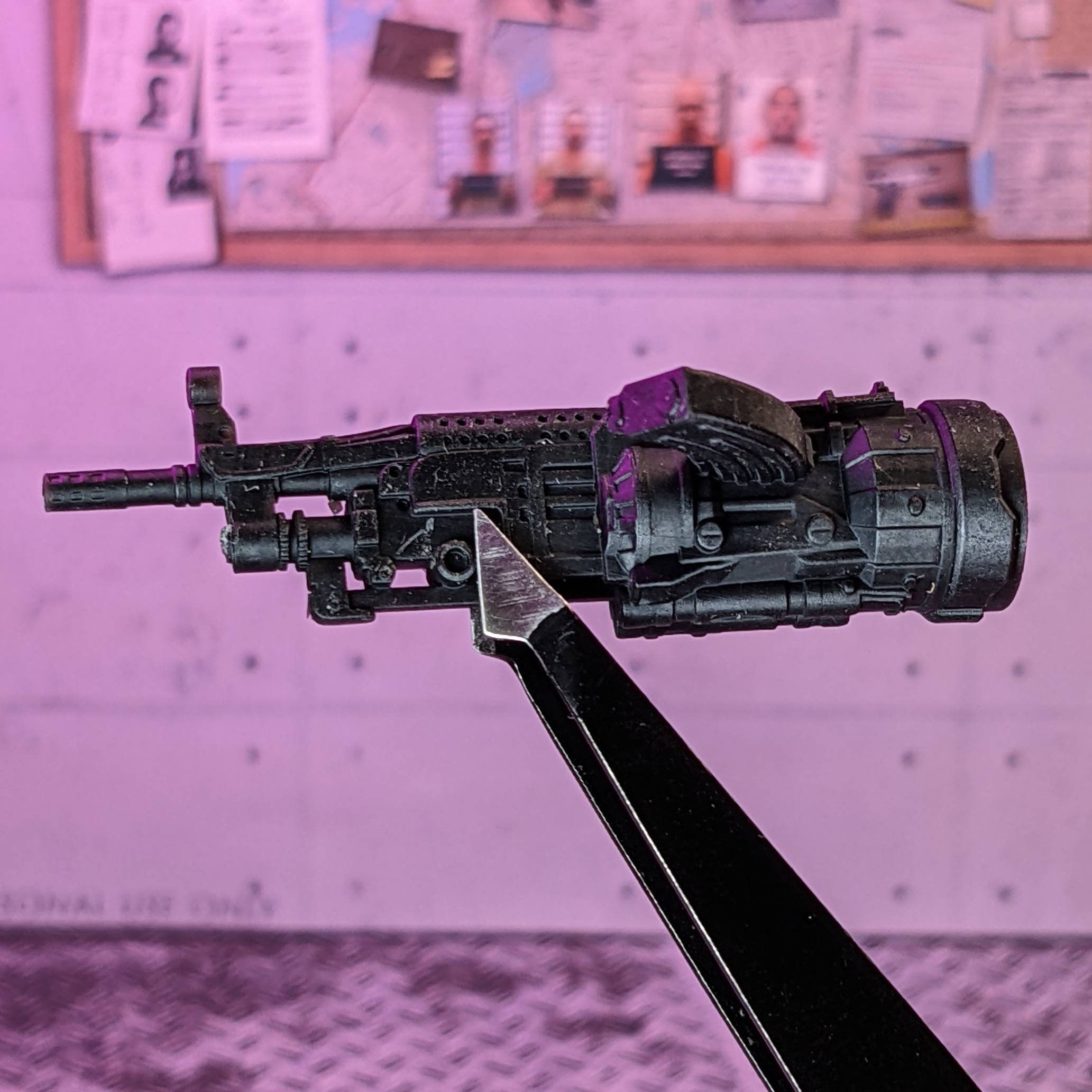 Light Machine Gun Android Soldier Battle Armament Technology - Etsy