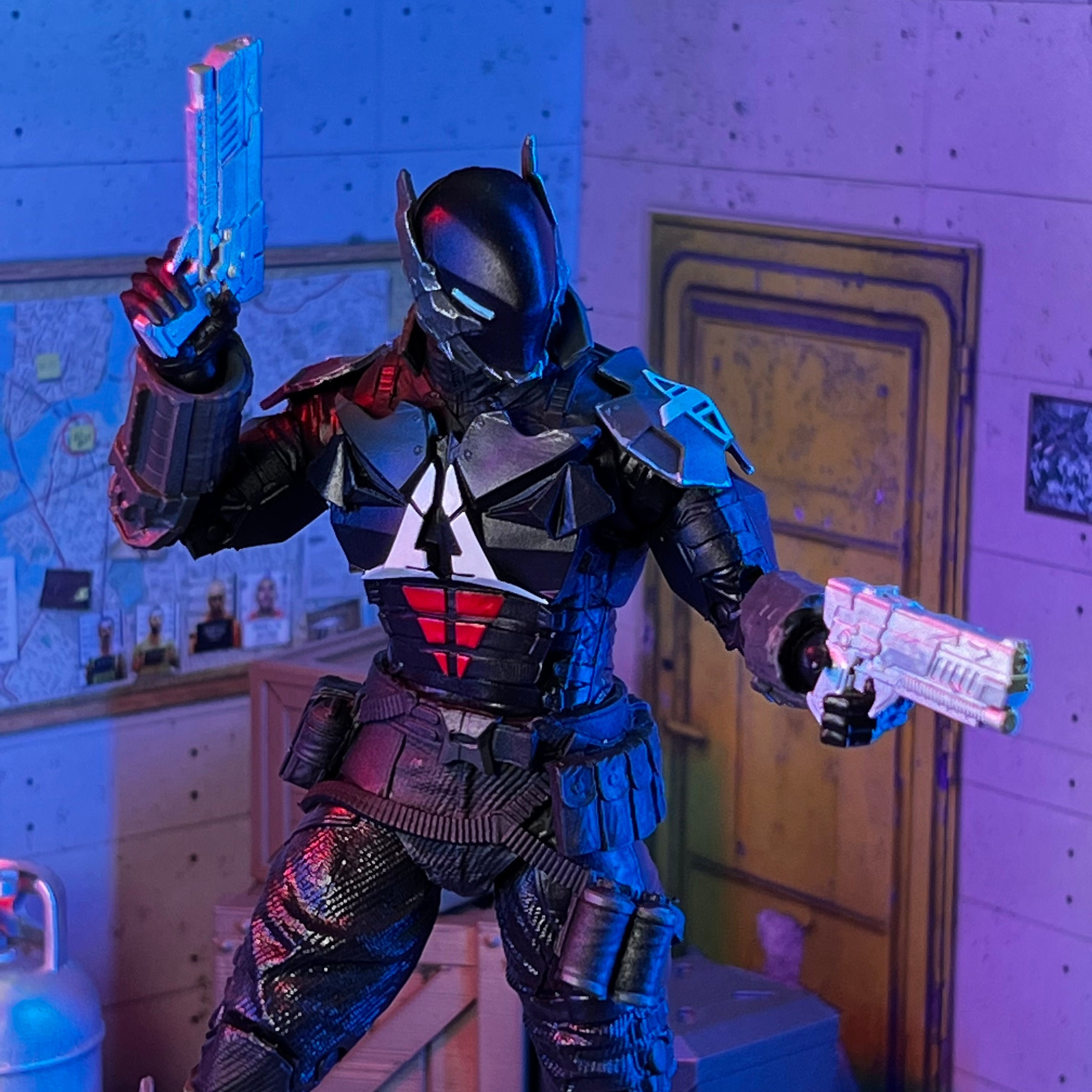 Arkham Knight Vigilante Pistols Set of 2 1:12 Toy Accessory - Etsy