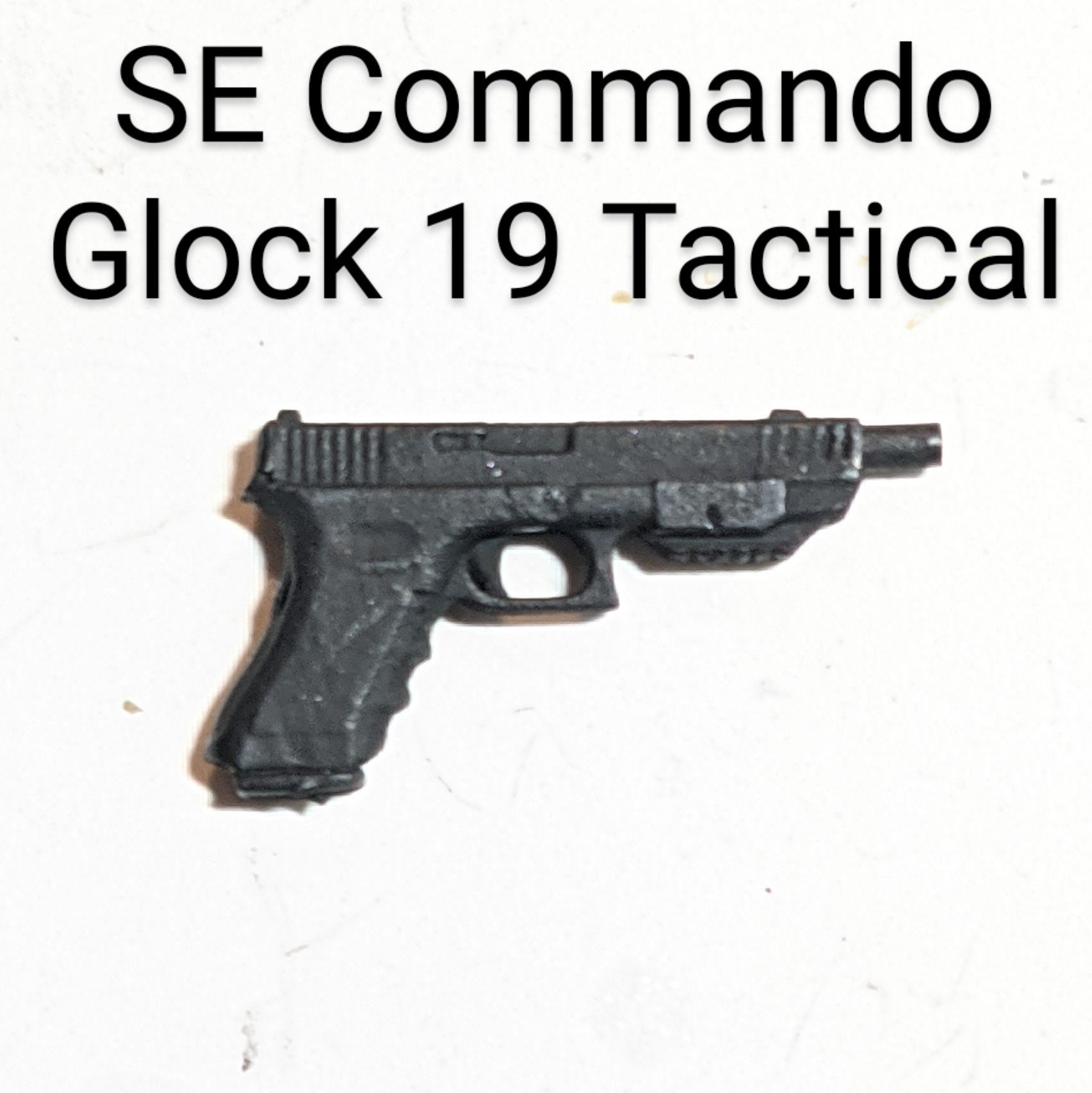SE Commando Austrian 9mm S19 Tactical Brake Pistol 1:12 Toy - Etsy