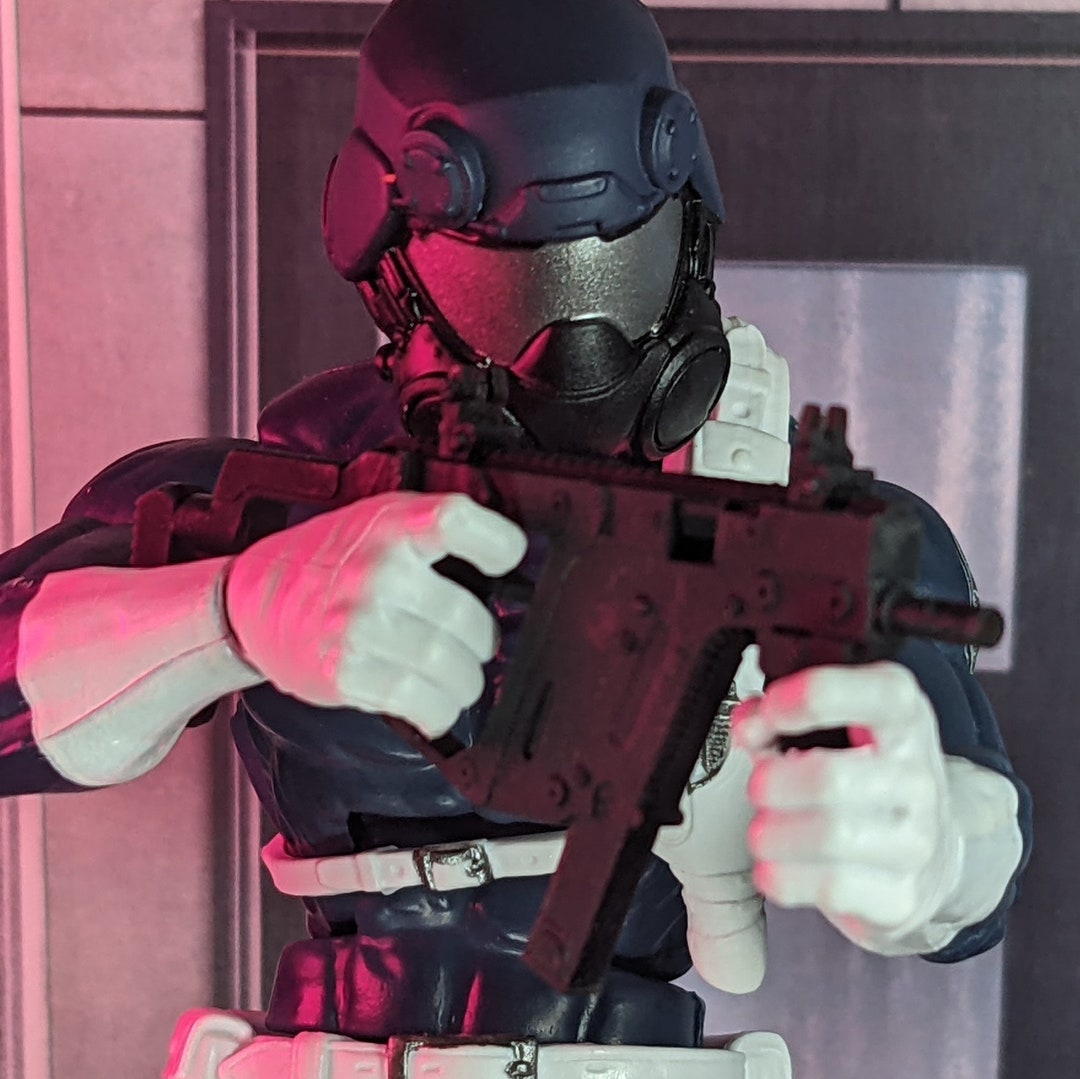 Kriss Vector X1K Foregrip SMG 1:12 Scale Toy Accessory (unfinished ...