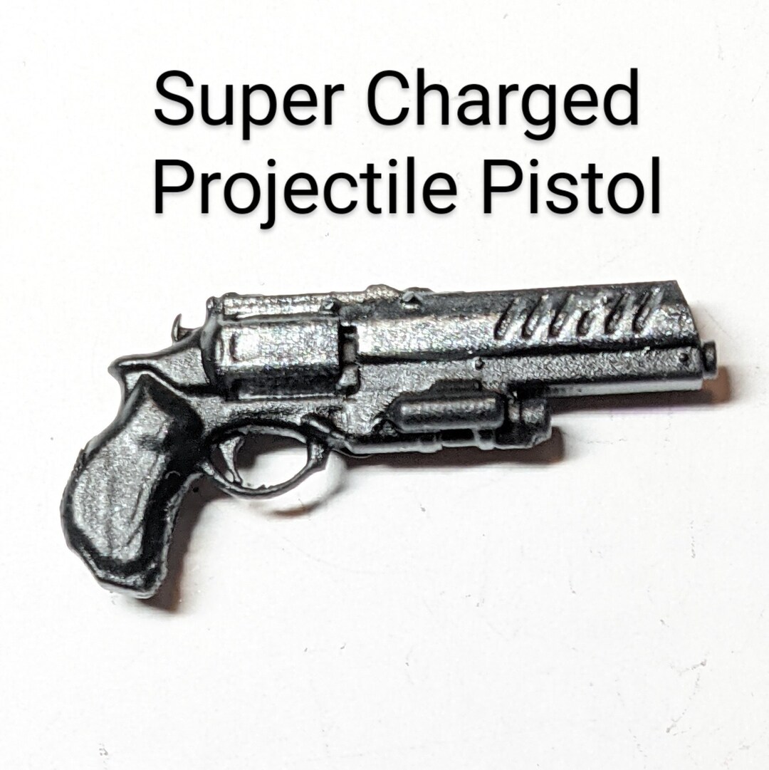 Super Charged Future Revolver 1:12 Toy Accessory (unfinished) - Etsy