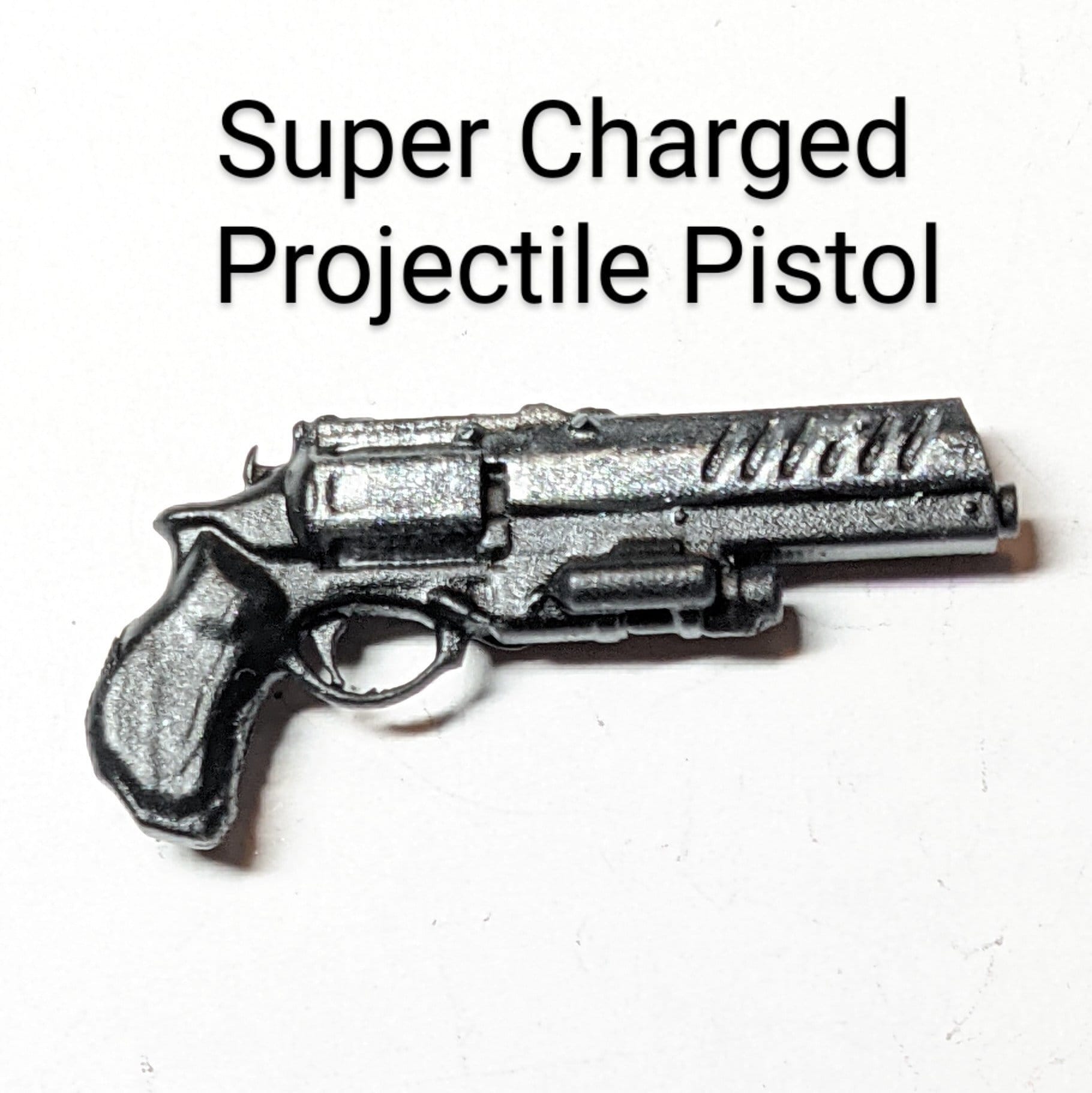 Super Charged Future Revolver 1:12 Toy Accessory unfinished - Etsy