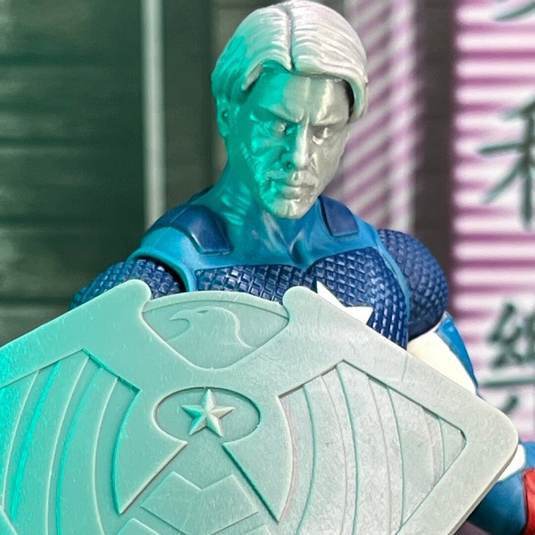 Extreme Super Solider Custom 3D Printed Head Sculpt (unfinished, Made ...
