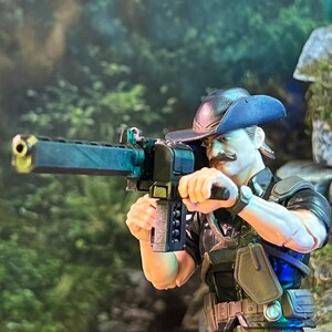 Custom Browning Shoulder Mounted 50 Cal Heavy Machine Gun High Velocity ...