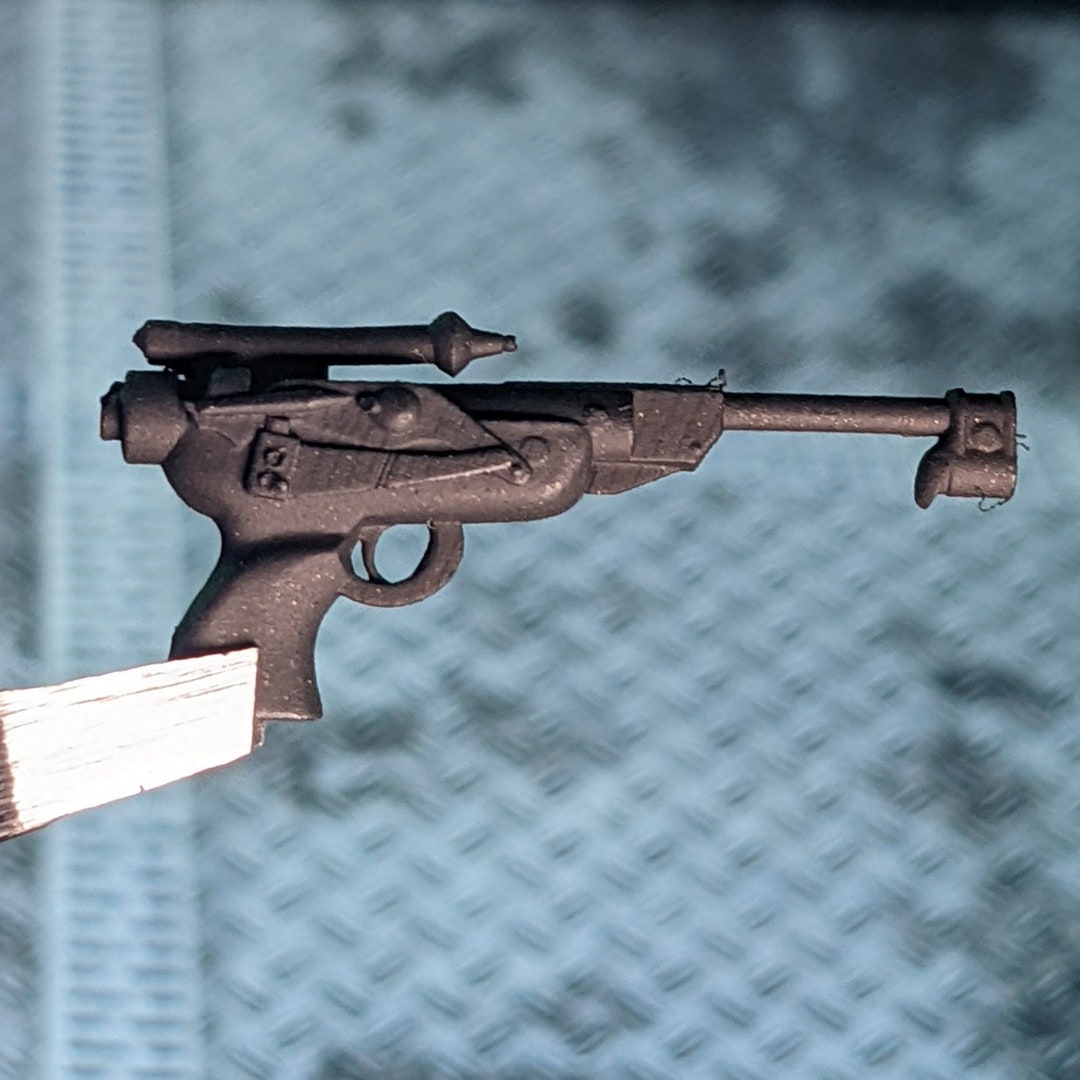 DL-18 Blaster Pistol 1:12 Toy Accessory (unfinished, Made to Order) - Etsy
