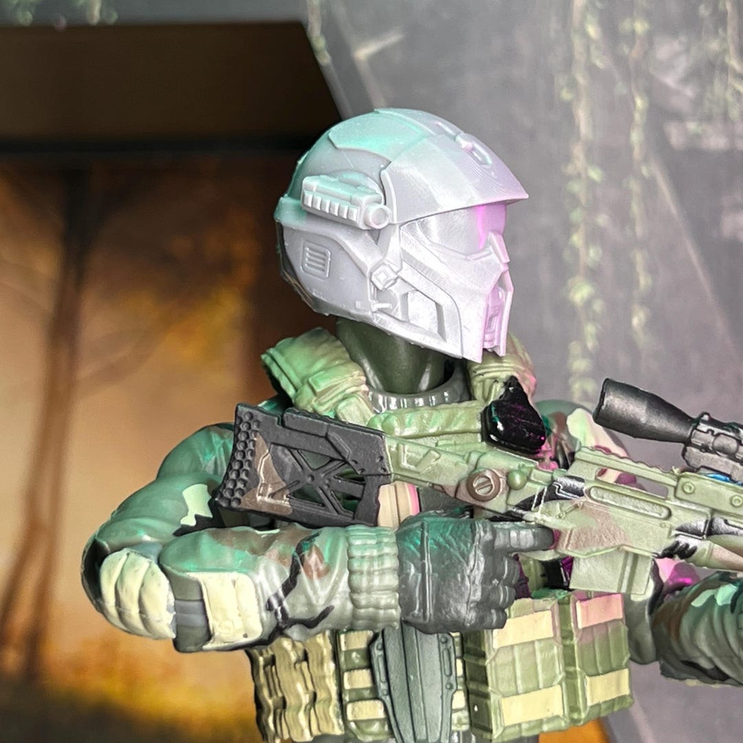 SC-34 Democracy Infiltrator 3D Printed Head Sculpt (unfinished, Made to ...