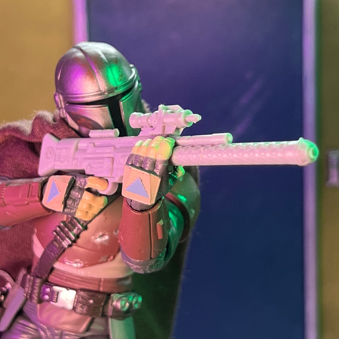 DLT-20A Heavy Blaster Rifle 1:12 Toy Accessory (unfinished, Made to ...