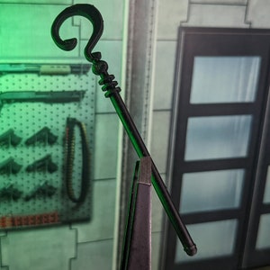 Cane of Riddles Comic Style 1:12 Toy Accessory (unfinished, Made to Order) - Etsy