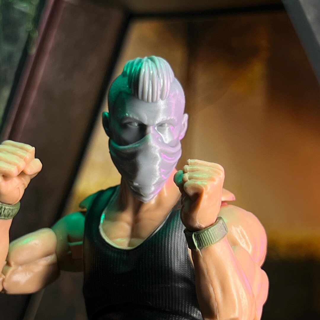 Doom Stormer Biker Punk 3D Printed Head Sculpt (unfinished, Made to ...