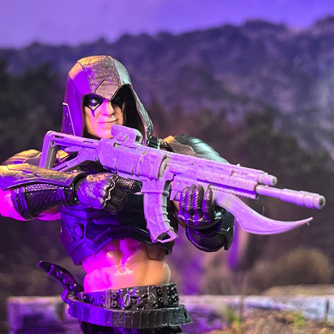 Ripper Bayonet DNK-R15R Assault Rifle 3d Printed Toy Accessory ...