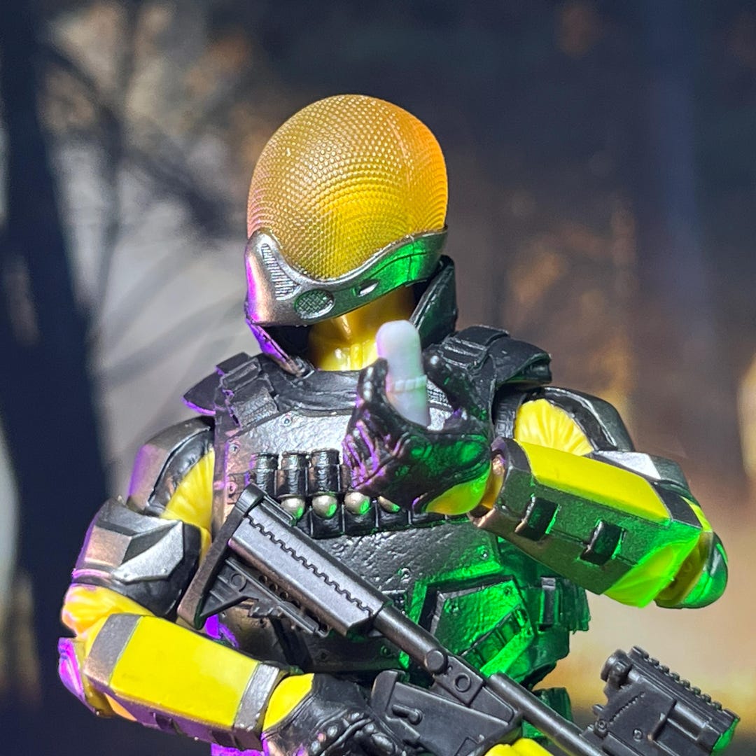 40mm Low-velocity Grenade PROP- Set of 4- 1:12 Toy Accessory ...