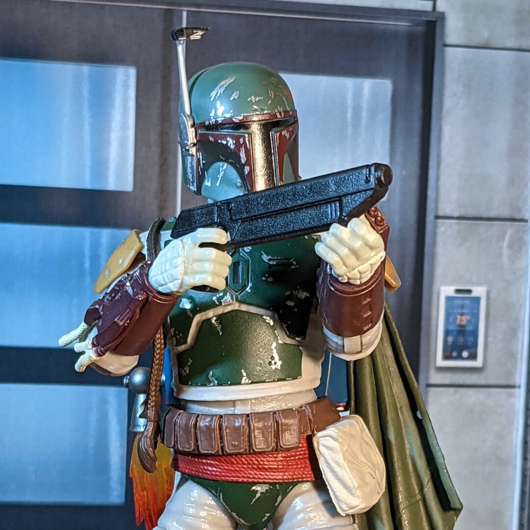 GALAAR 15 Mandalorian Blaster Rifle 1:12 Toy Accessory (unfinished ...