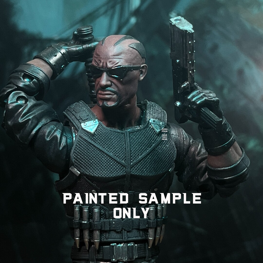 Exclusive Modern Daywalker Vampire Hunter Head Neutral Expression ...