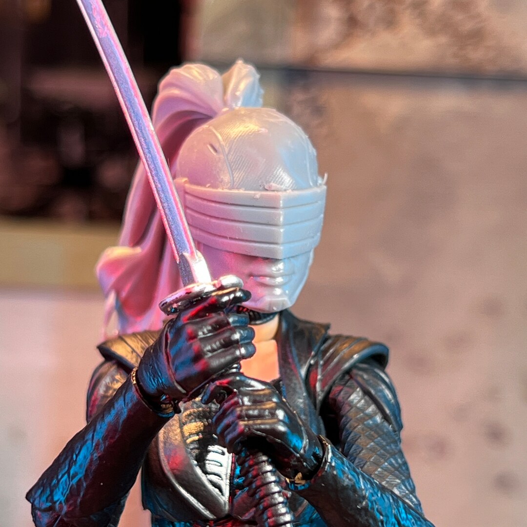 Snake Reborn Silent Ninja Commando 3D Printed Head Sculpt unfinished - Etsy