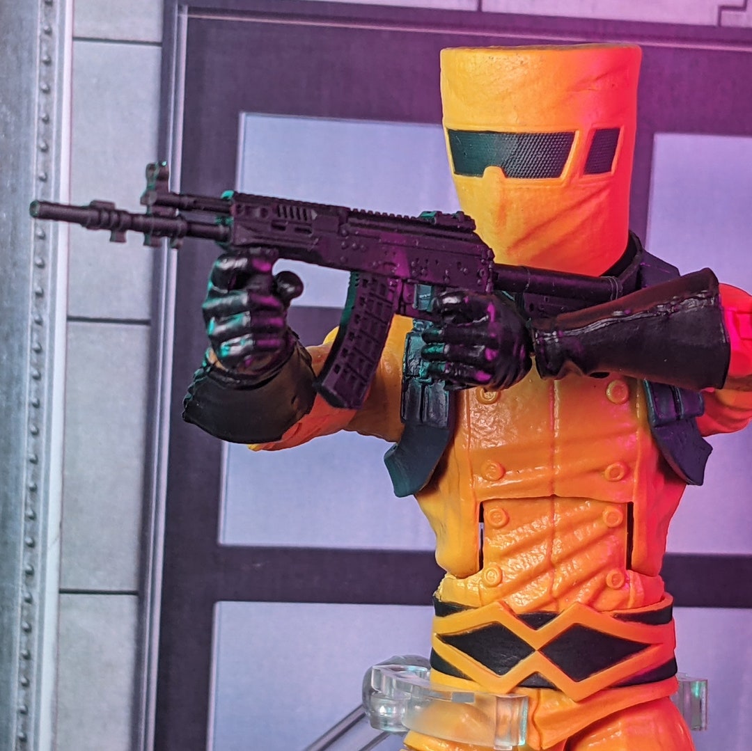 AK-12 Foregrip Assault Rifle 1:12 Scale Toy Accessory (unfinished, Made ...