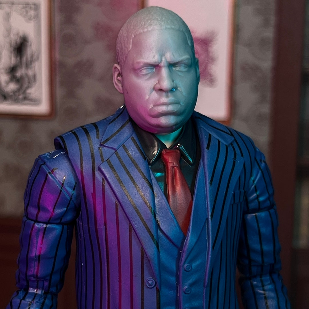 Biggy Large East Coast Rapper Custom 3D Printed Head Sculpt (unfinished ...