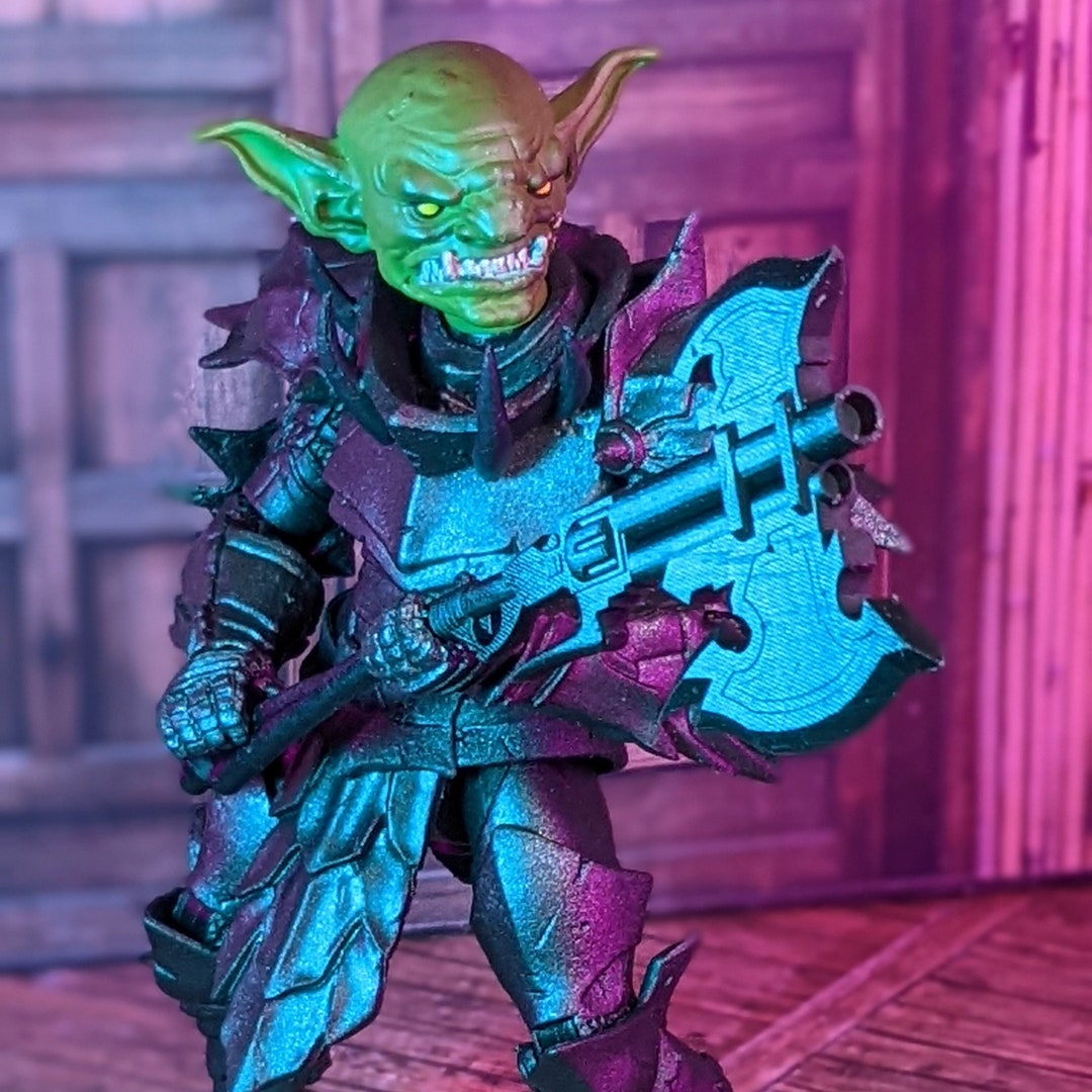 Black Powder Double Headed Axe Musket 1:12 Toy Accessory (unfinished ...