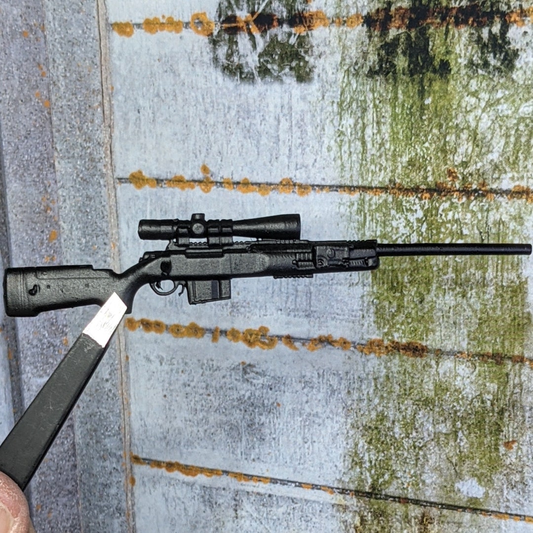 M24/308 Sniper Standard 1:12 Scale Toy Accessory (unfinished, Made to ...