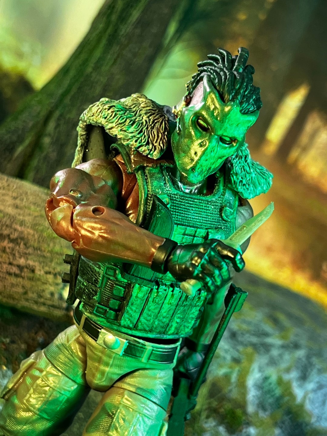 Jungle Tracker X Exclusive Variant Custom 3D Printed Head Sculpt ...