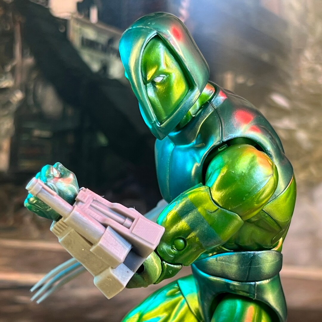 Mandalorian Heavy Blaster/flame Gauntlet 1:12 Toy Accessory (unfinished ...