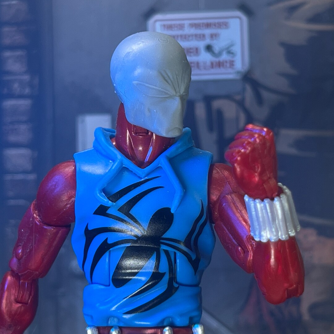 Spider Clone 3D Printed Head Sculpt (unfinished, Made to Order) - Etsy