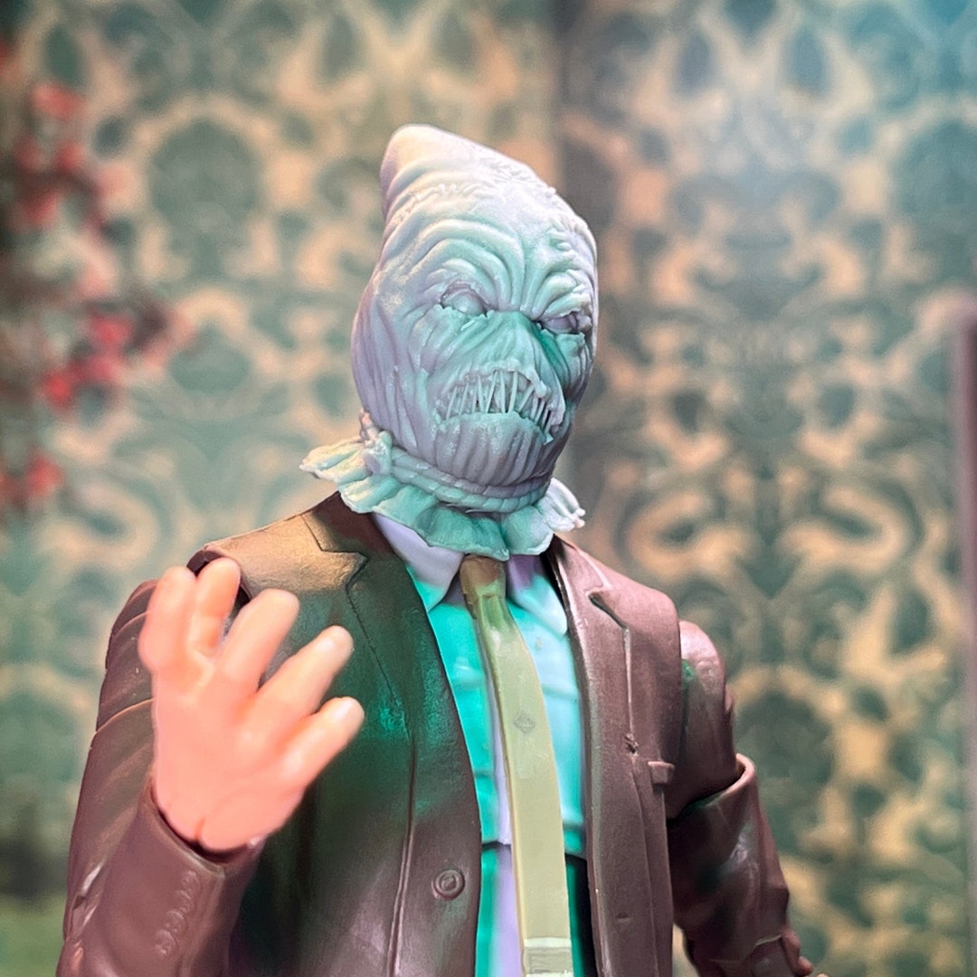 Fearful Scarecrow Custom 3D Printed Head Sculpt (unfinished, Made to ...