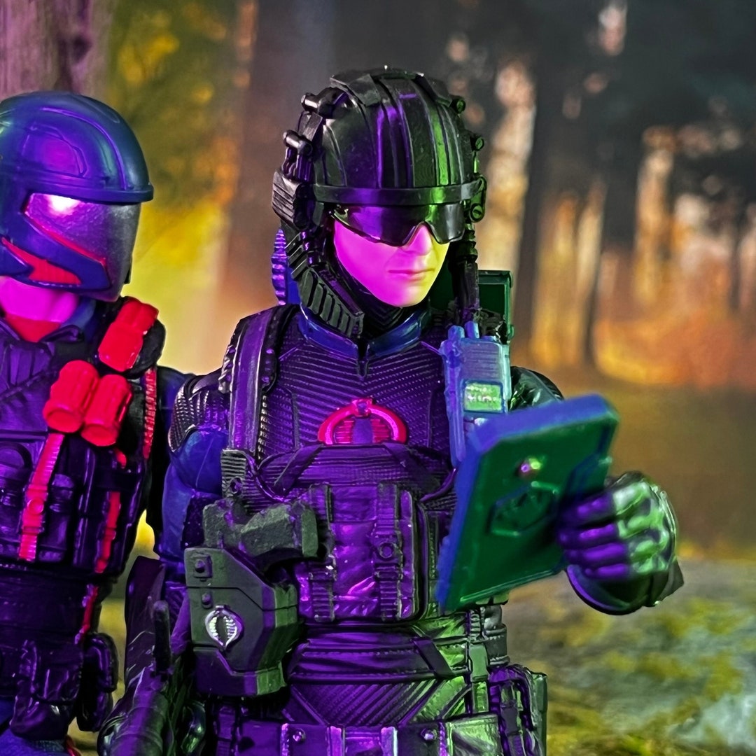 Classic Enemy Communications Officer Helmet Standard Size 1:12 Toy ...