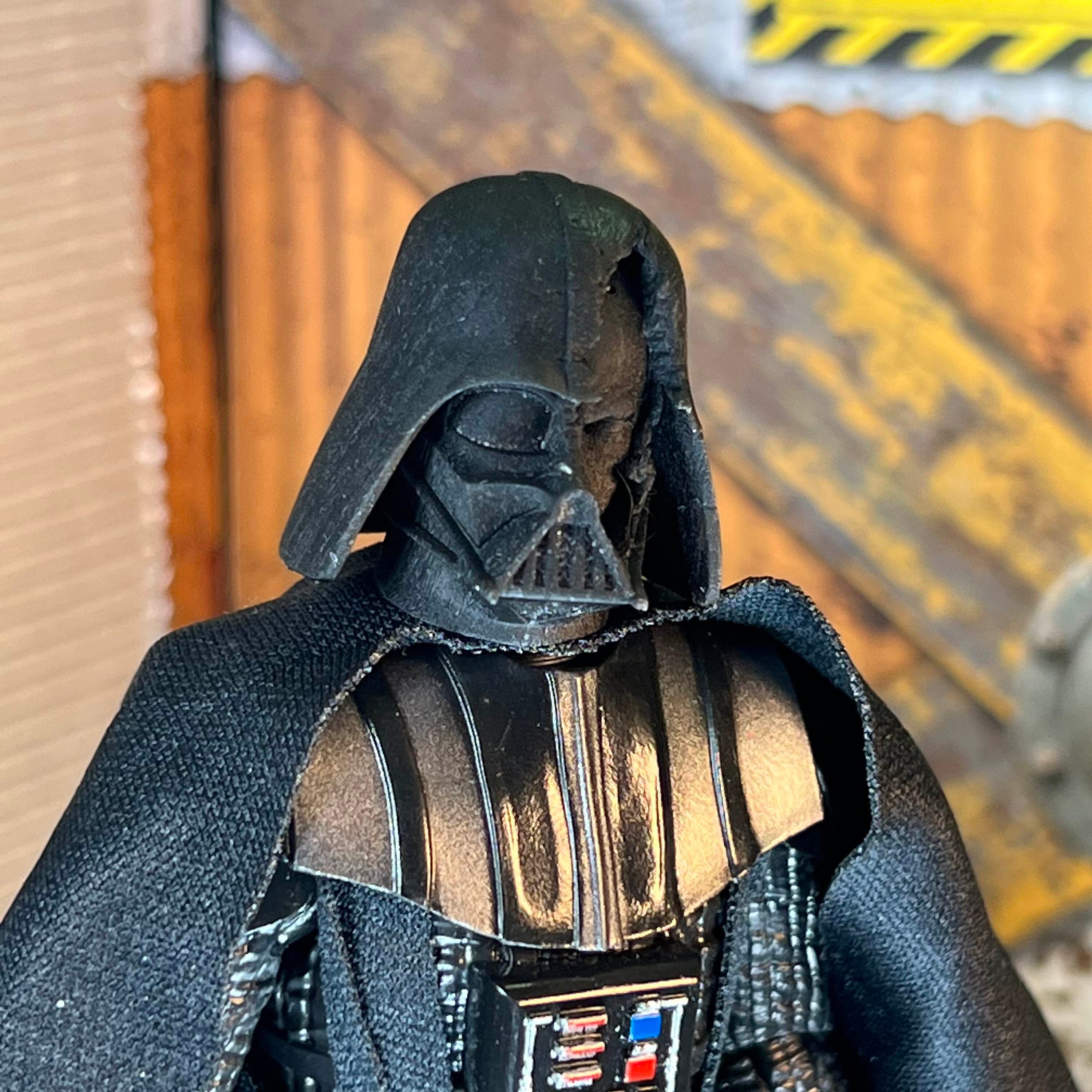 Lord Invader shattered Mask Custom 3D Printed Head Sculpt - Etsy