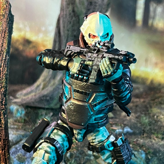 Juggernaut Dual Quick Magazine Custom M4 Rifle 1:12 Toy - Etsy