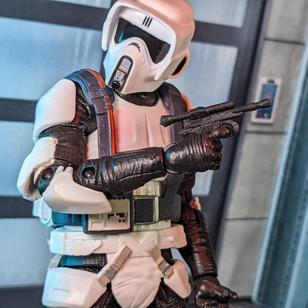 Type 14 Alliance Shock Trooper Blaster Pistol 1:12 Toy Accessory ...