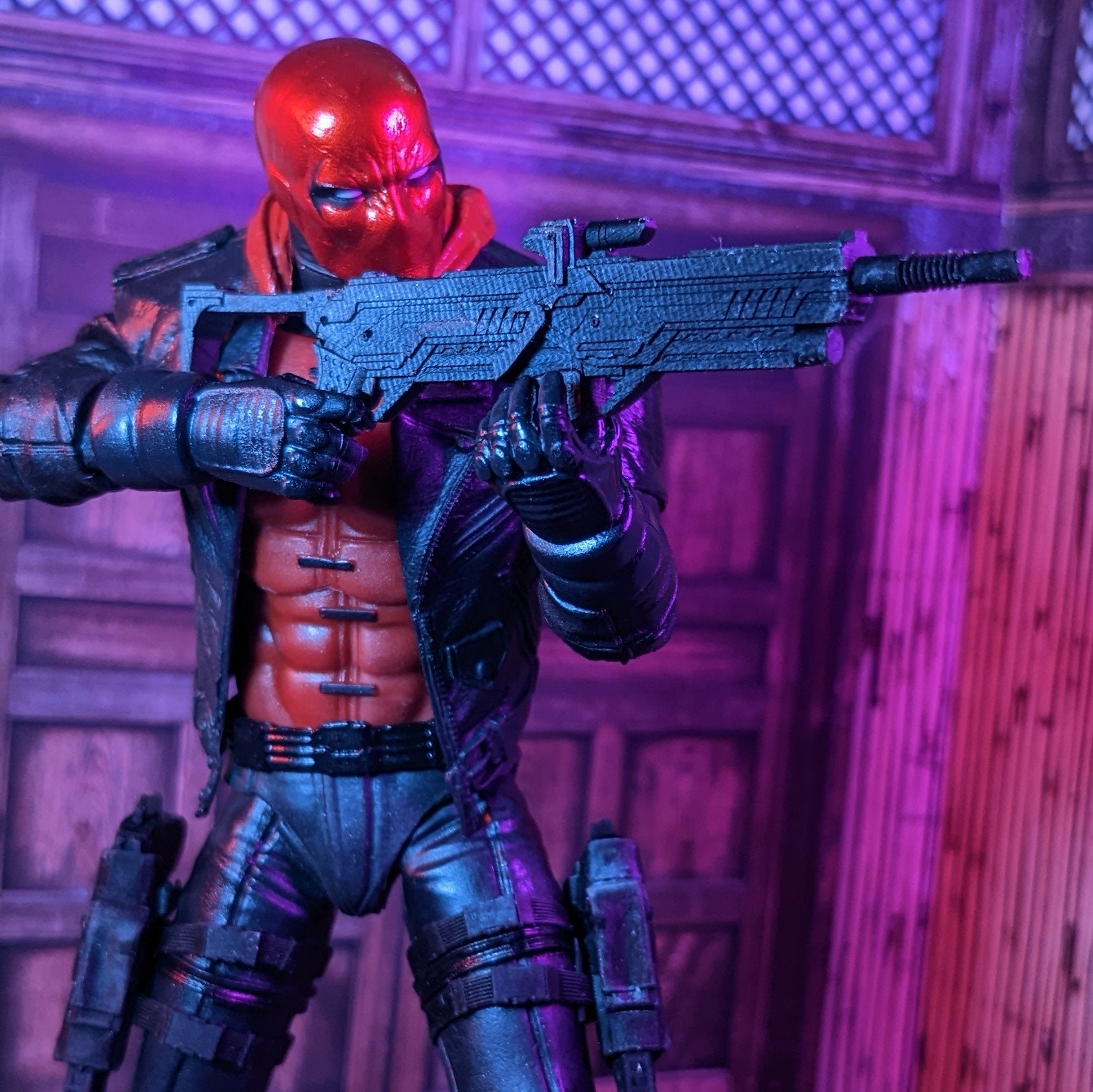 Arkham Knight Vigilante Rifle Folded 1:12 Toy Accessory - Etsy