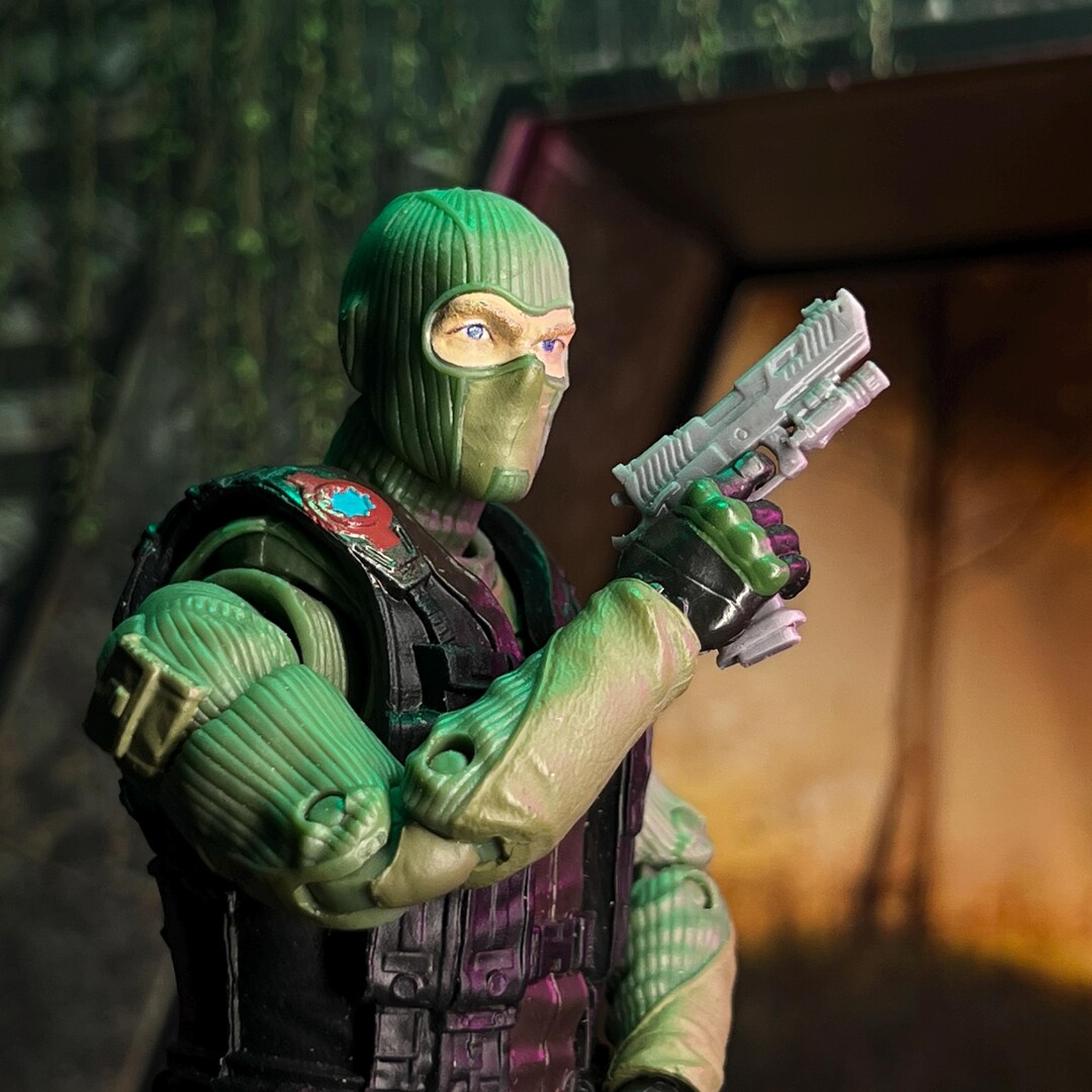Pit Viper Laser Sight Pistol 1:12 Scale Toy Accessory (unfinished, Made ...
