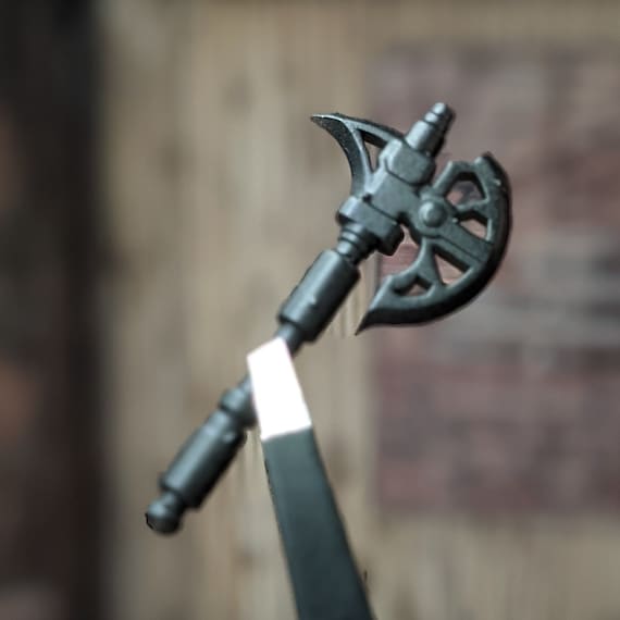 Beskar Cyber Axe 1:12 Toy Accessory - Etsy
