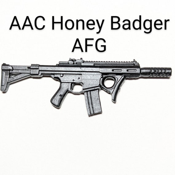 Honey Badger Gun Drawing
