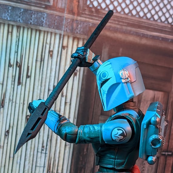 Mando Glaive Spear 1:12 Toy Accessory - Etsy