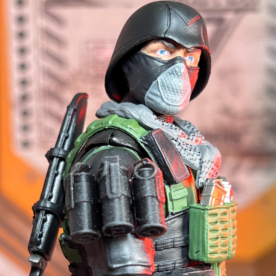 Bicep Belt D- Triple Flashbang- 1:12 Scale Toy Accessory - 2 Sizes (see ...