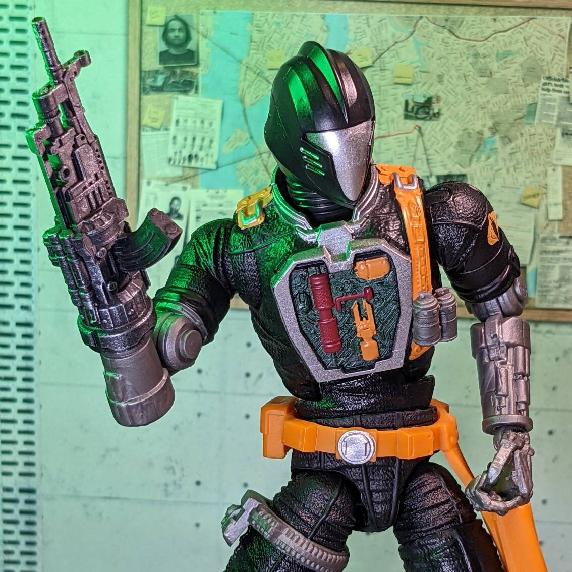 Light Machine Gun Android Soldier Battle Armament Technology - Etsy